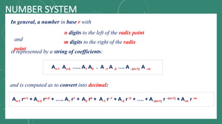 Number systems conversion and solution with exercise | PPTX