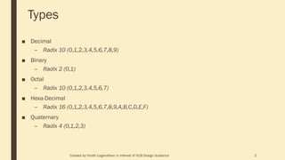 Number systems explained with base-4 | PPT