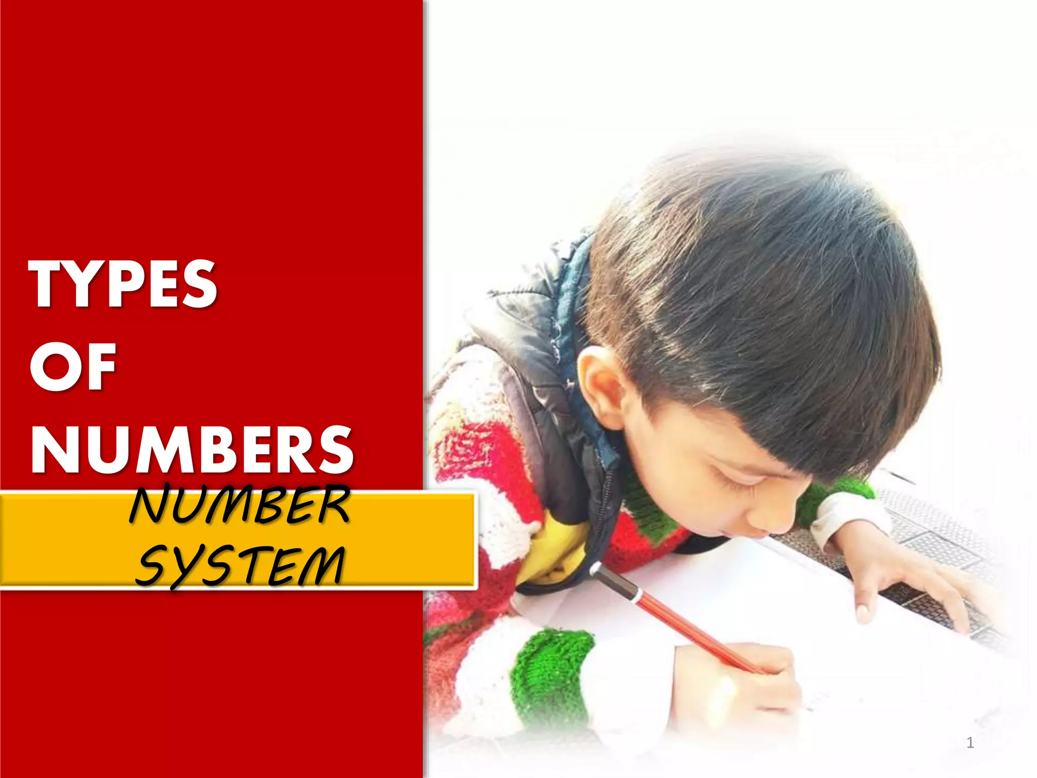Types of Numbers | PPTX