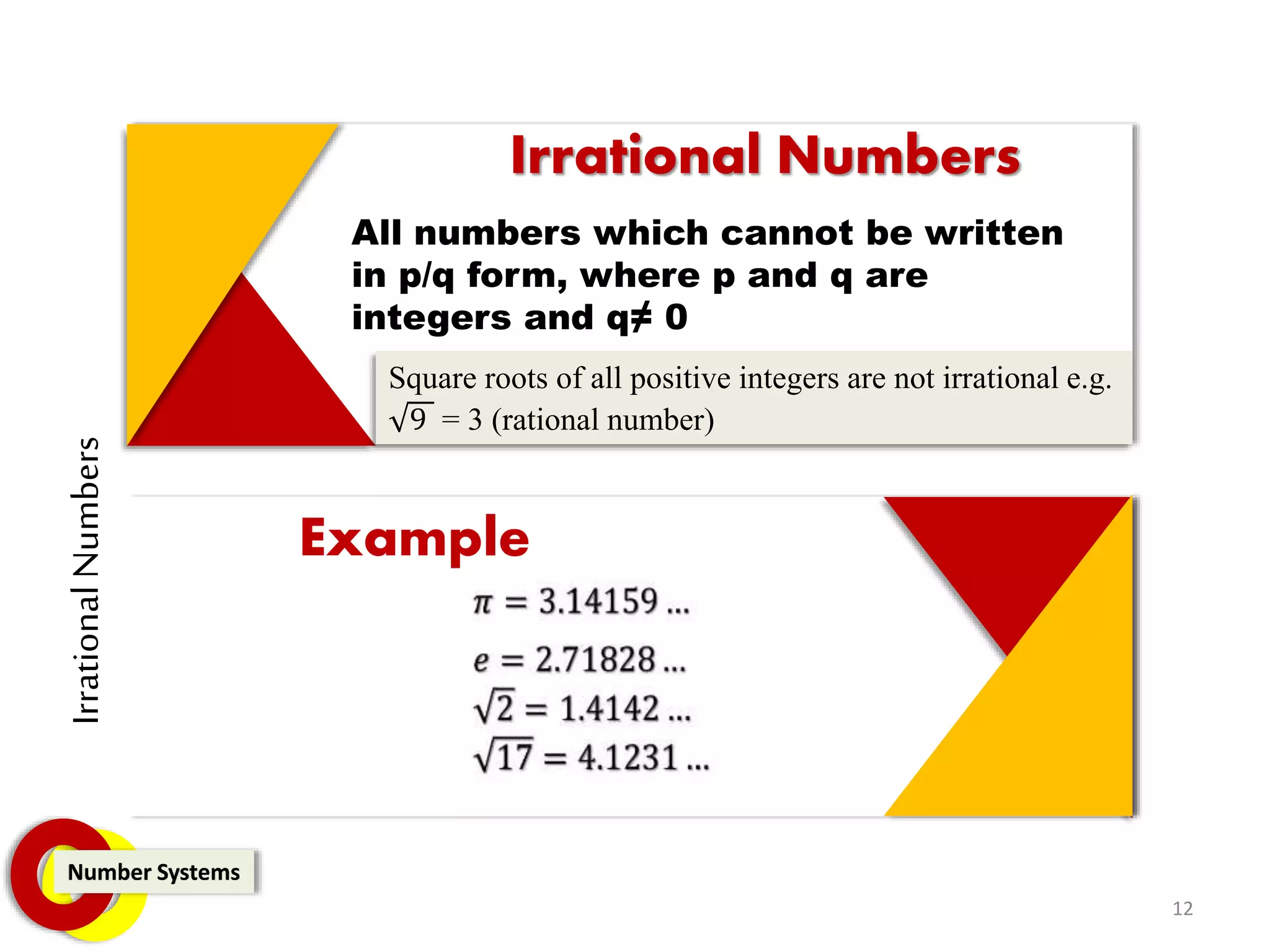 Types of Numbers | PPTX