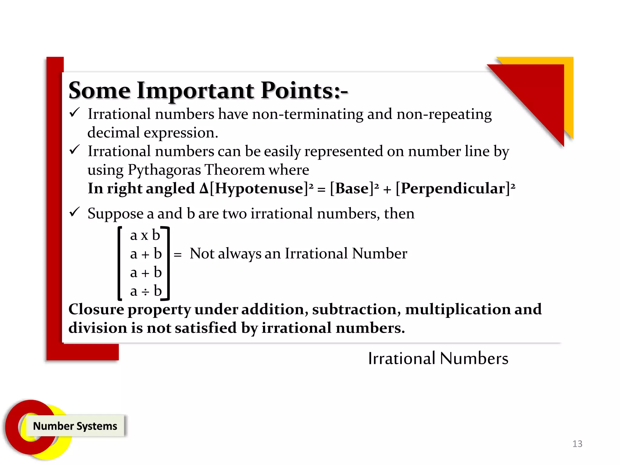 Types of Numbers | PPTX
