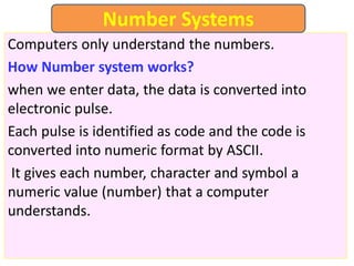 Number systems | PDF | Technology & Computing