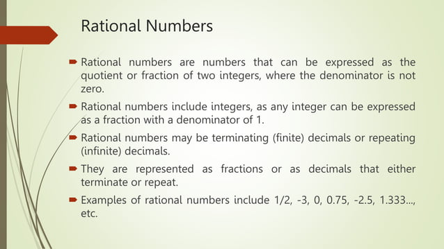 Number Systems and Arithmetic Operations.pptx | Physics | Science