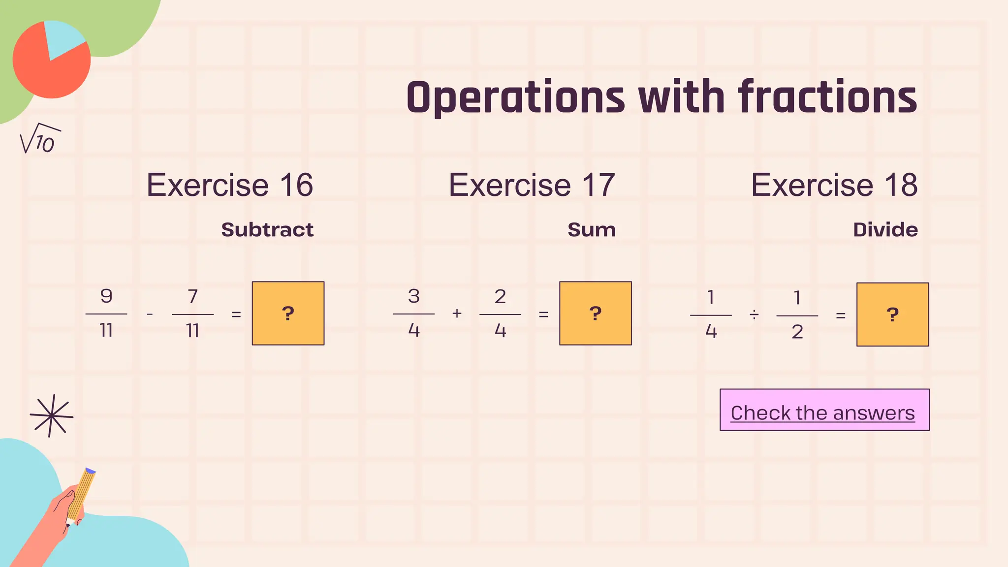 Number Systems and Operations - Mathematics - 6th grade by Slidesgo ...