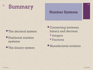 Computer Architecture Number Systems.pptx
