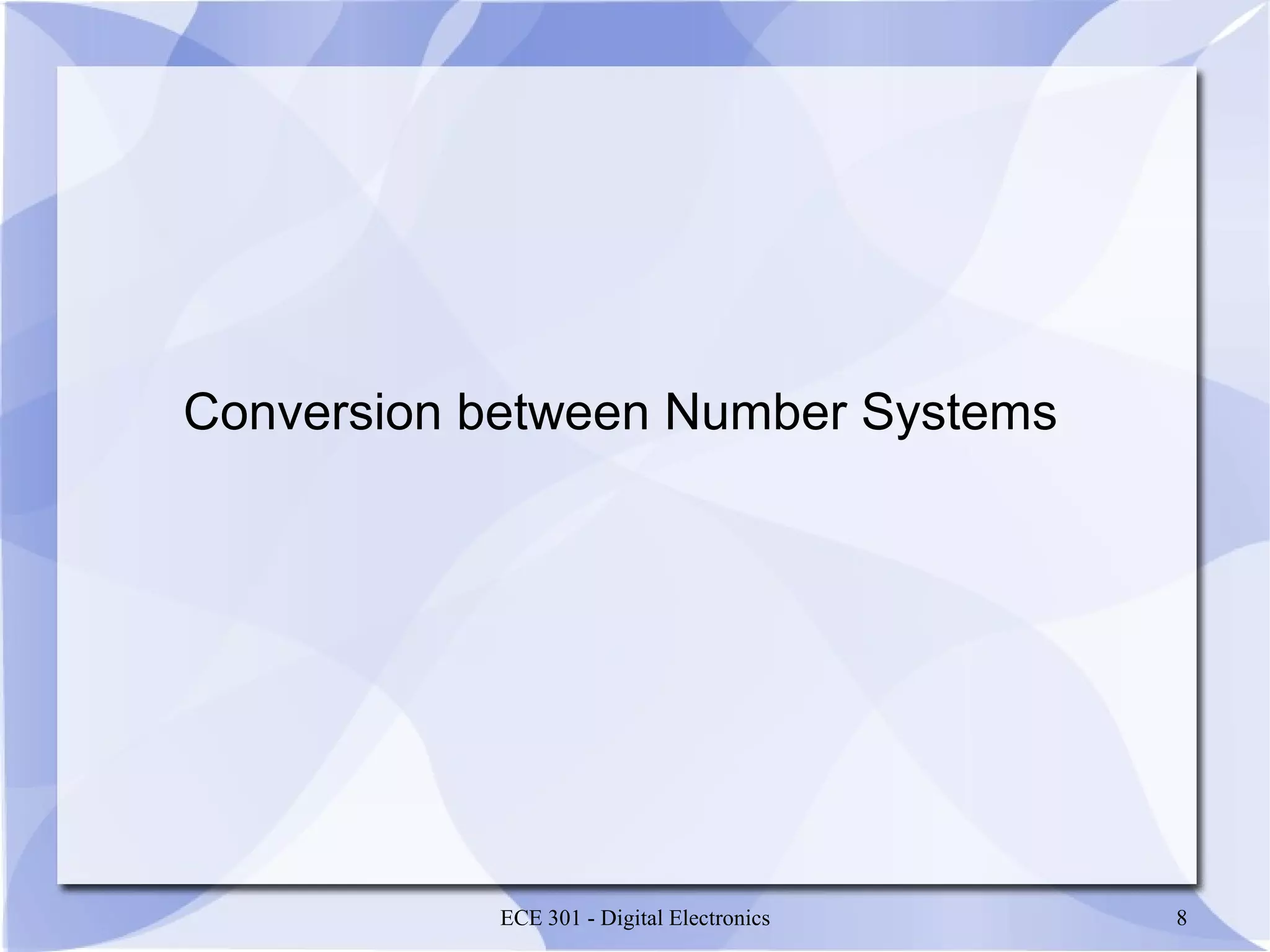 Numbersystemsppt 181023140730 | PDF | Computing | Technology & Computing