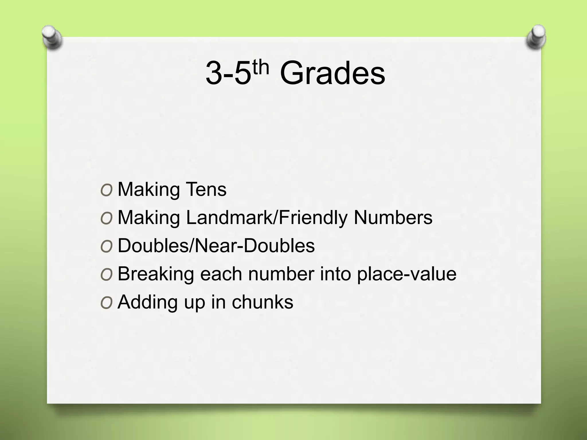 Number talks usd305 | PPTX