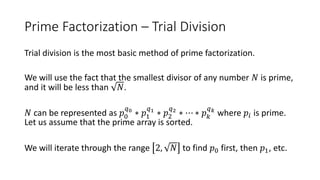 Number_Theory-1 number theory notes for engineering | PPT