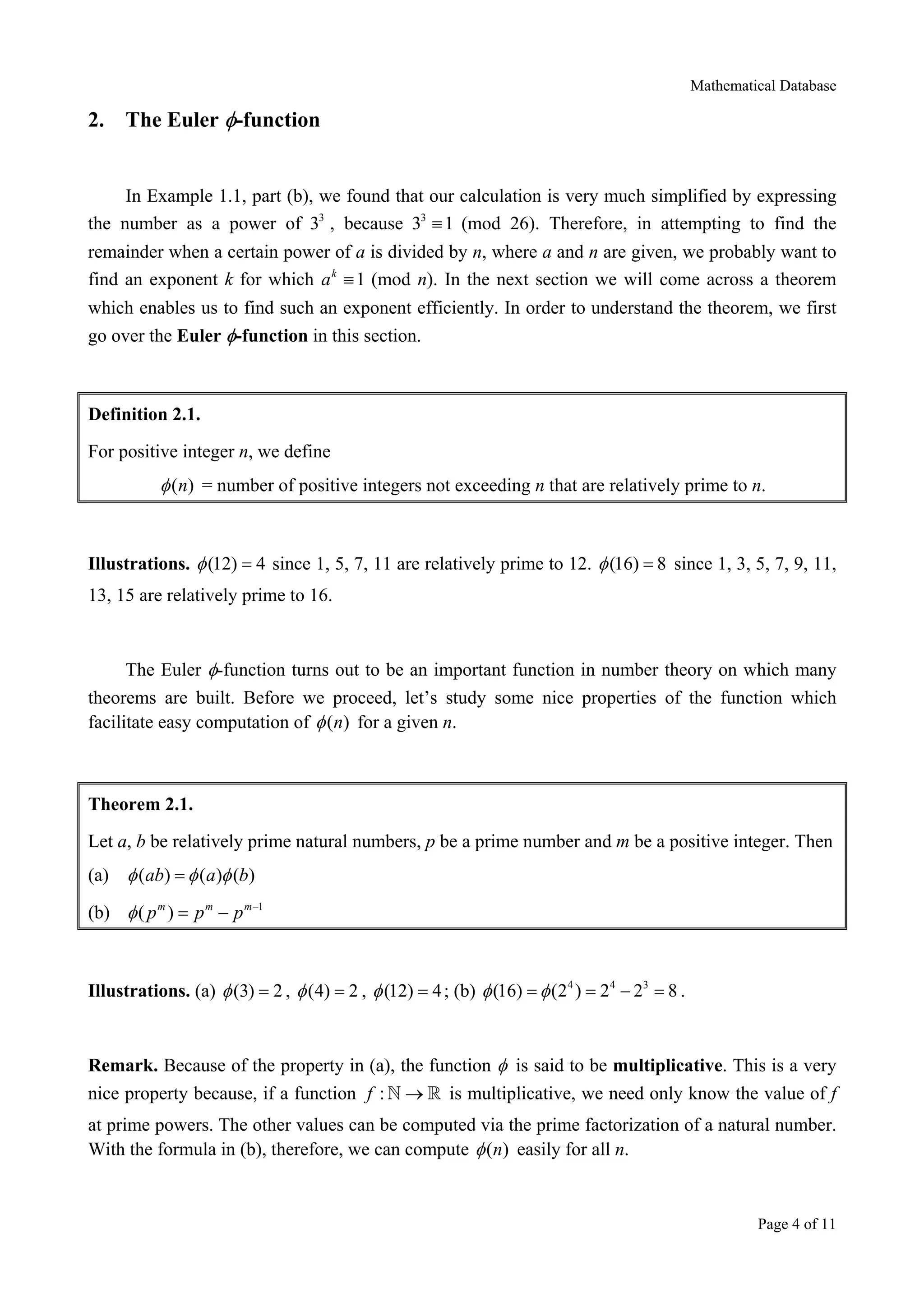 Number theory | PDF