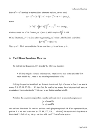 Number theory | PDF
