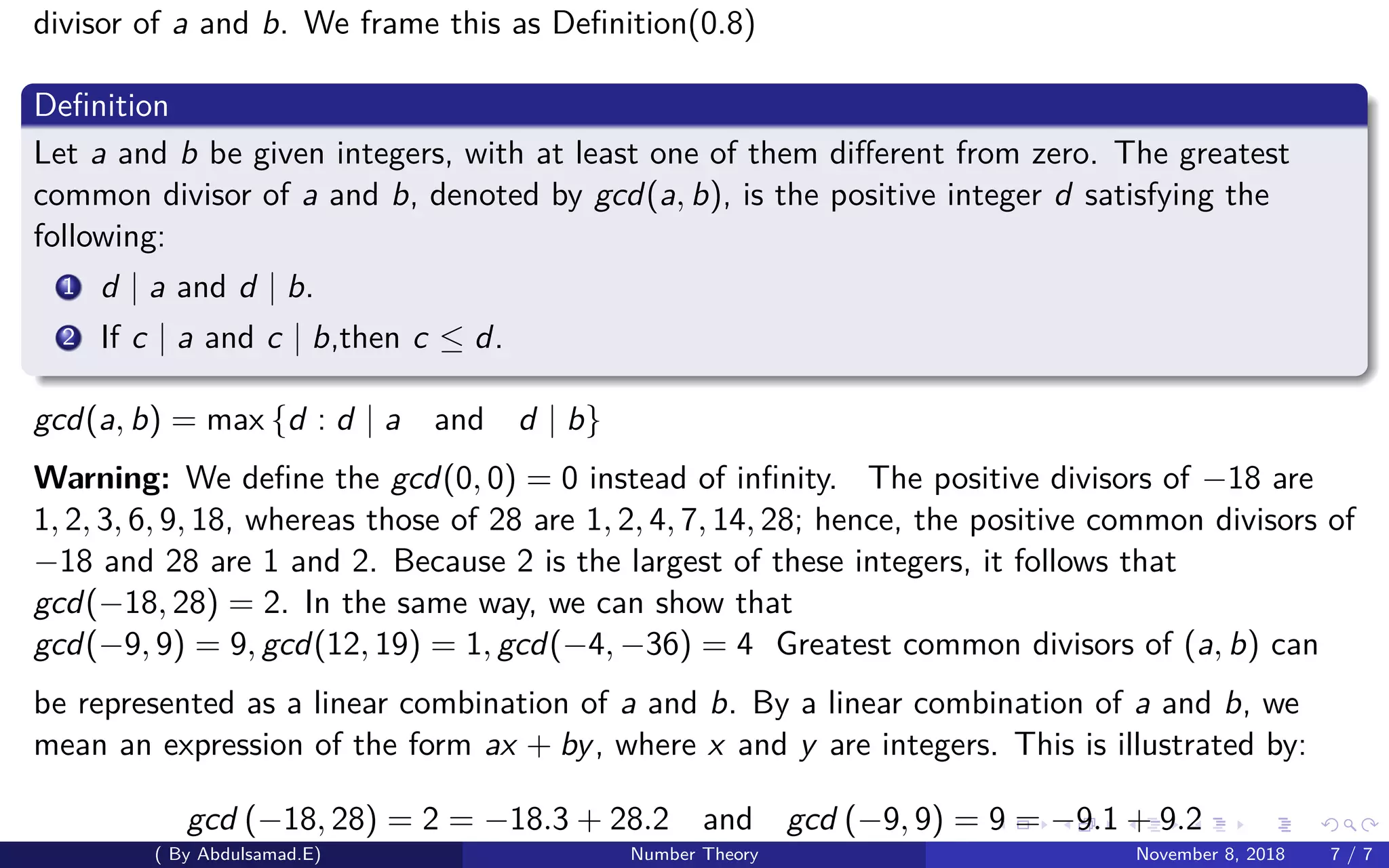 Number theory | PDF