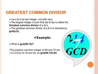 Number theory | PPTX