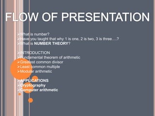 Number theory | PPTX
