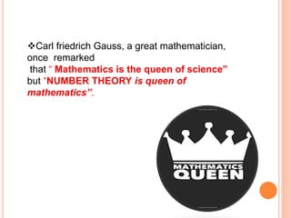 Number theory | PPTX