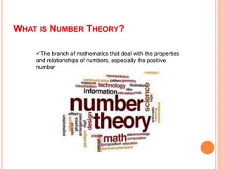 Number theory | PPTX