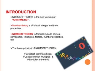 Number theory | PPTX