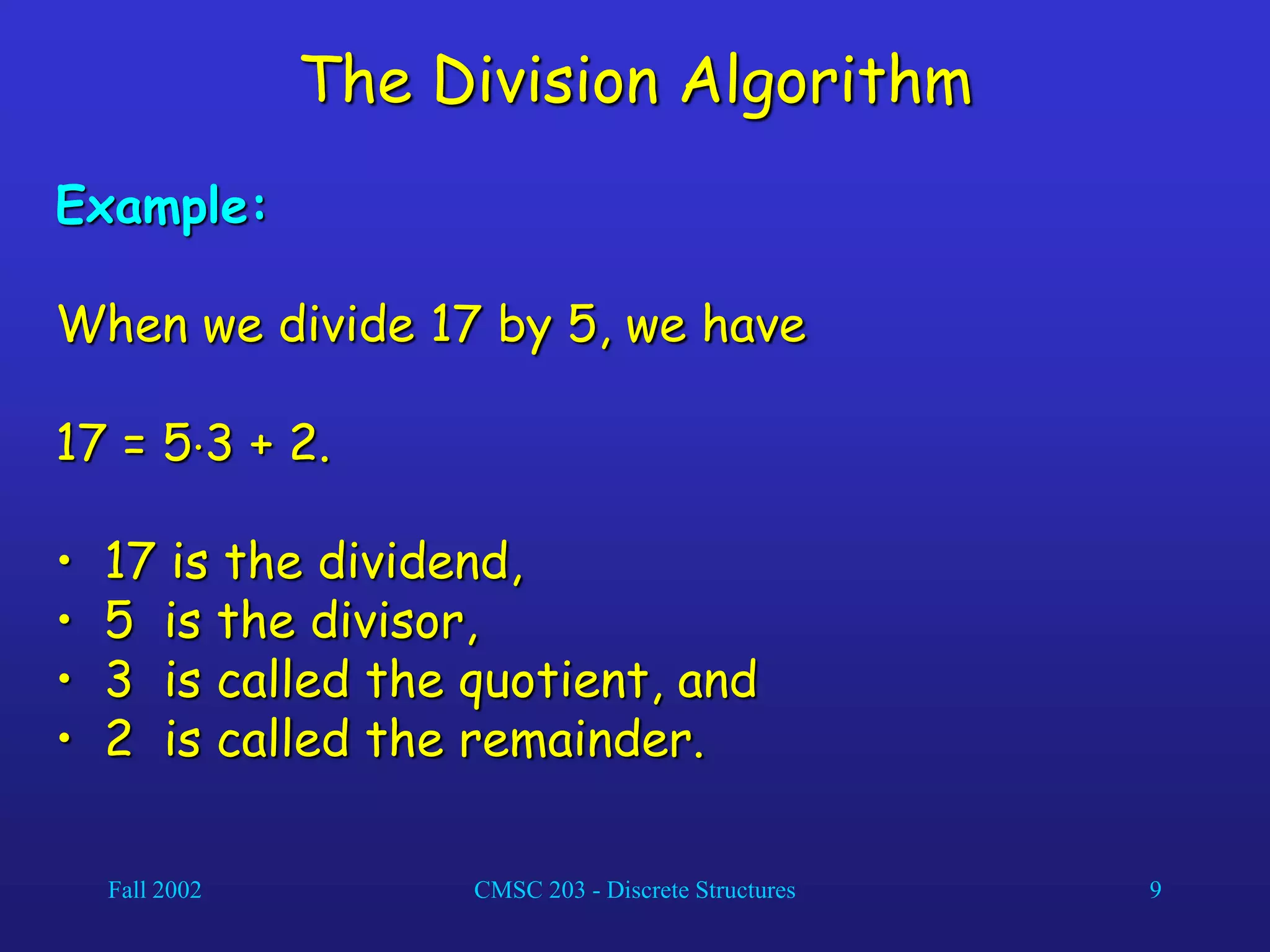 NumberTheory.ppt