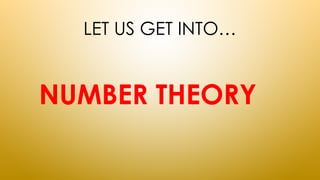 Mathematics - Number Theory 11235813.ppt