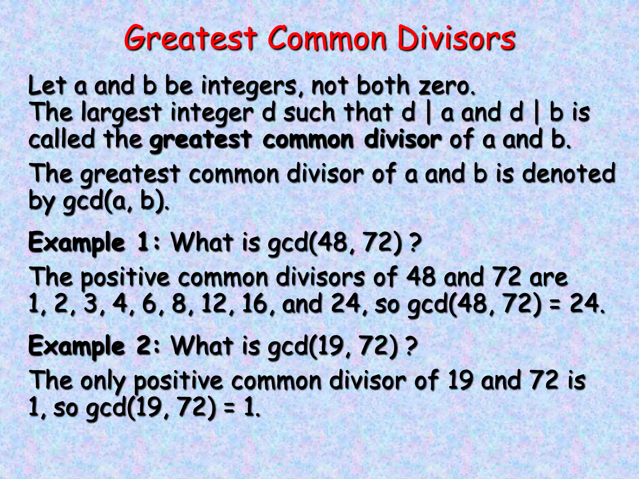 Number theory | PPT