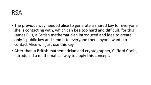 Number theory and cryptography | PPTX | Information and Network ...