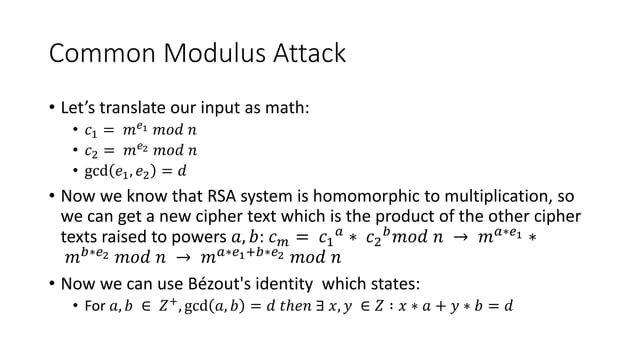 Number theory and cryptography | PPTX | Information and Network ...