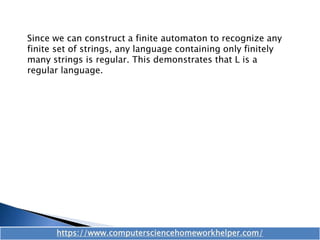 Exploring Number Theory and Regular Languages: Master Level Problem Solutions | PPT