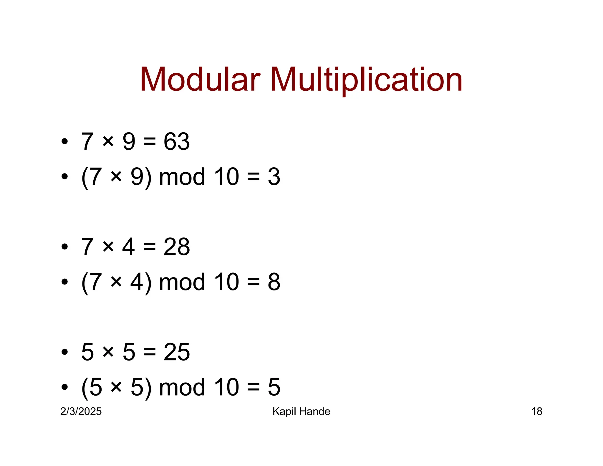 Number Theory and Its Applications in Cryptography | PDF