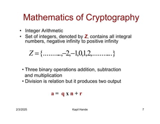 Number Theory and Its Applications in Cryptography | PDF