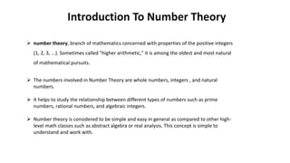 NUMBER THEORY BY SONU KUMAR.pptx