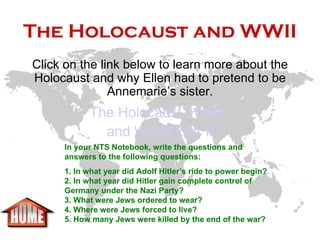 Number the Stars • WebQuest | PPT