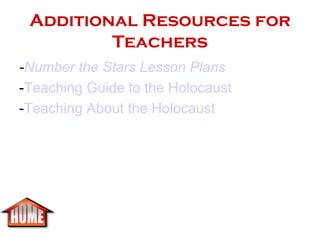 Number the Stars • WebQuest | PPT