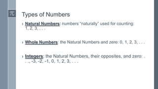 Number types | PPTX