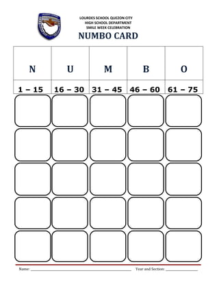 Numbocard | DOC