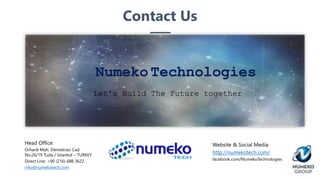 Numeko Tech Presentation | PDF
