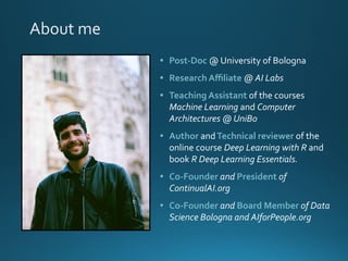 Continual Learning: Another Step Towards Truly Intelligent Machines | PPT