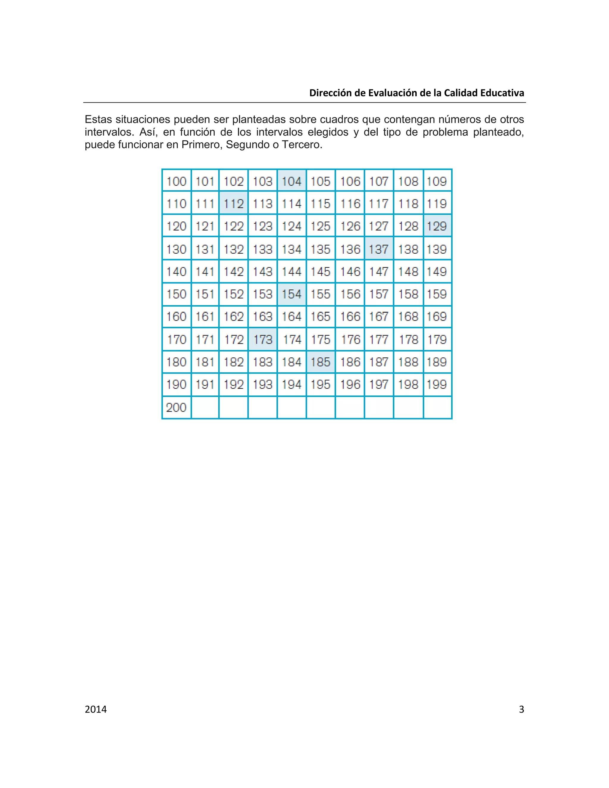 Numeración primer grado | PDF