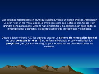 Numeracion egipcia | PPT