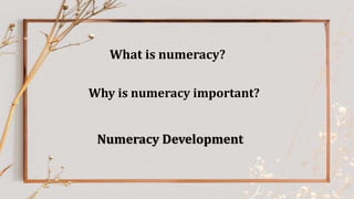 Numeracy-for-all-learners.pptx | Games and Puzzles | Hobbies & Interests