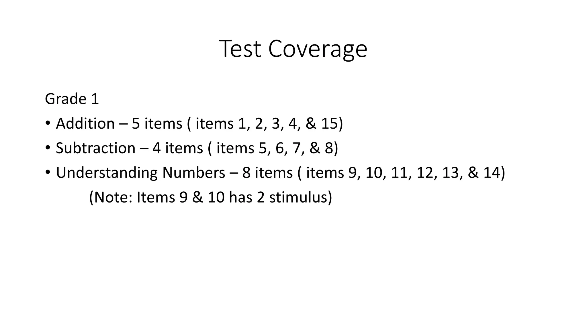 Numeracy-Test-for-Grades-1-3. final sy 23-24 | PPTX