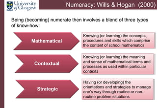 Numeracy across learning | PPT