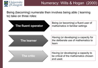Numeracy across learning | PPT