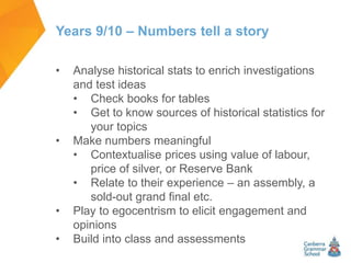 Numeracy in History | PPTX