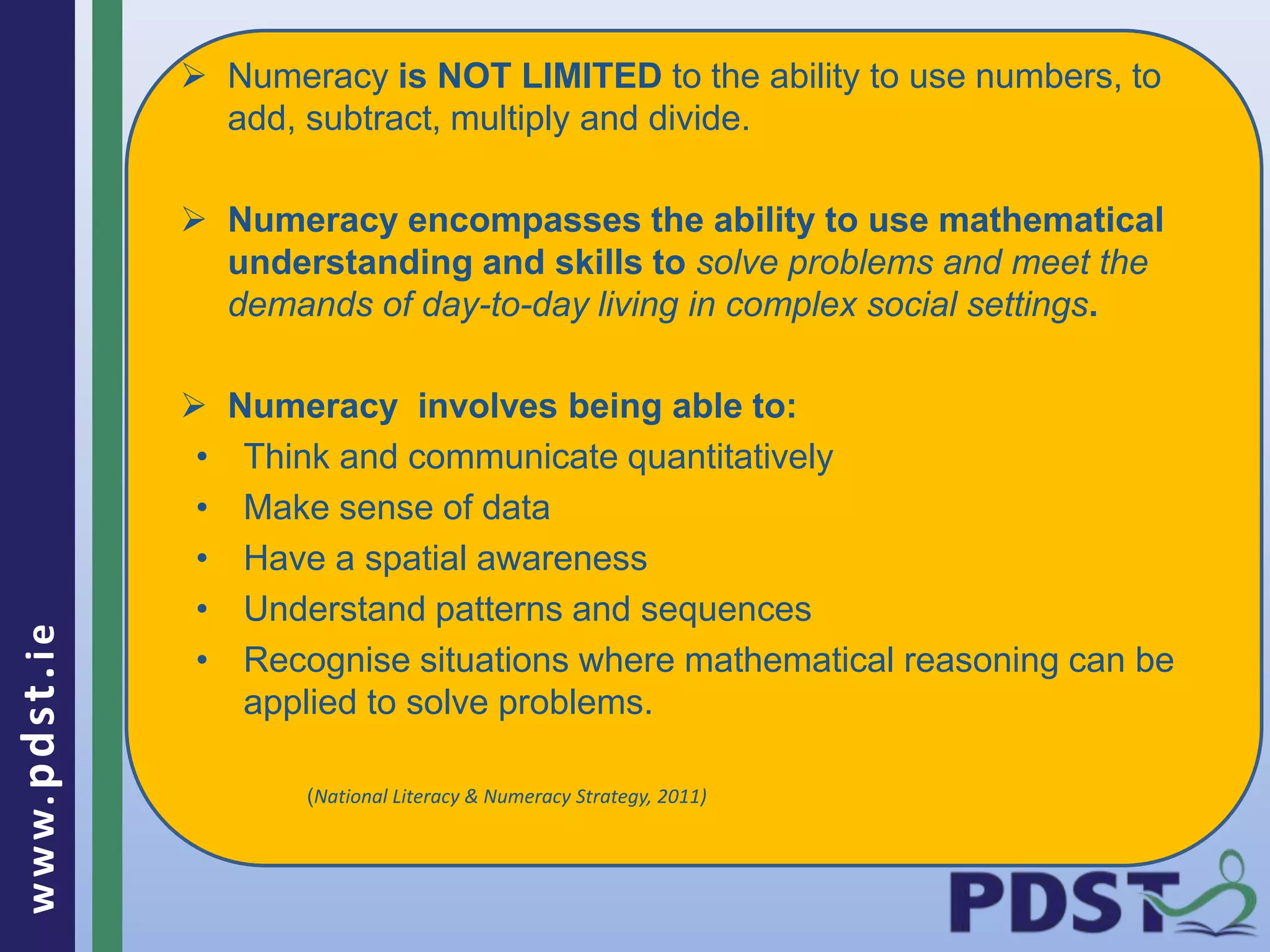 Numeracy moments in history | PPTX