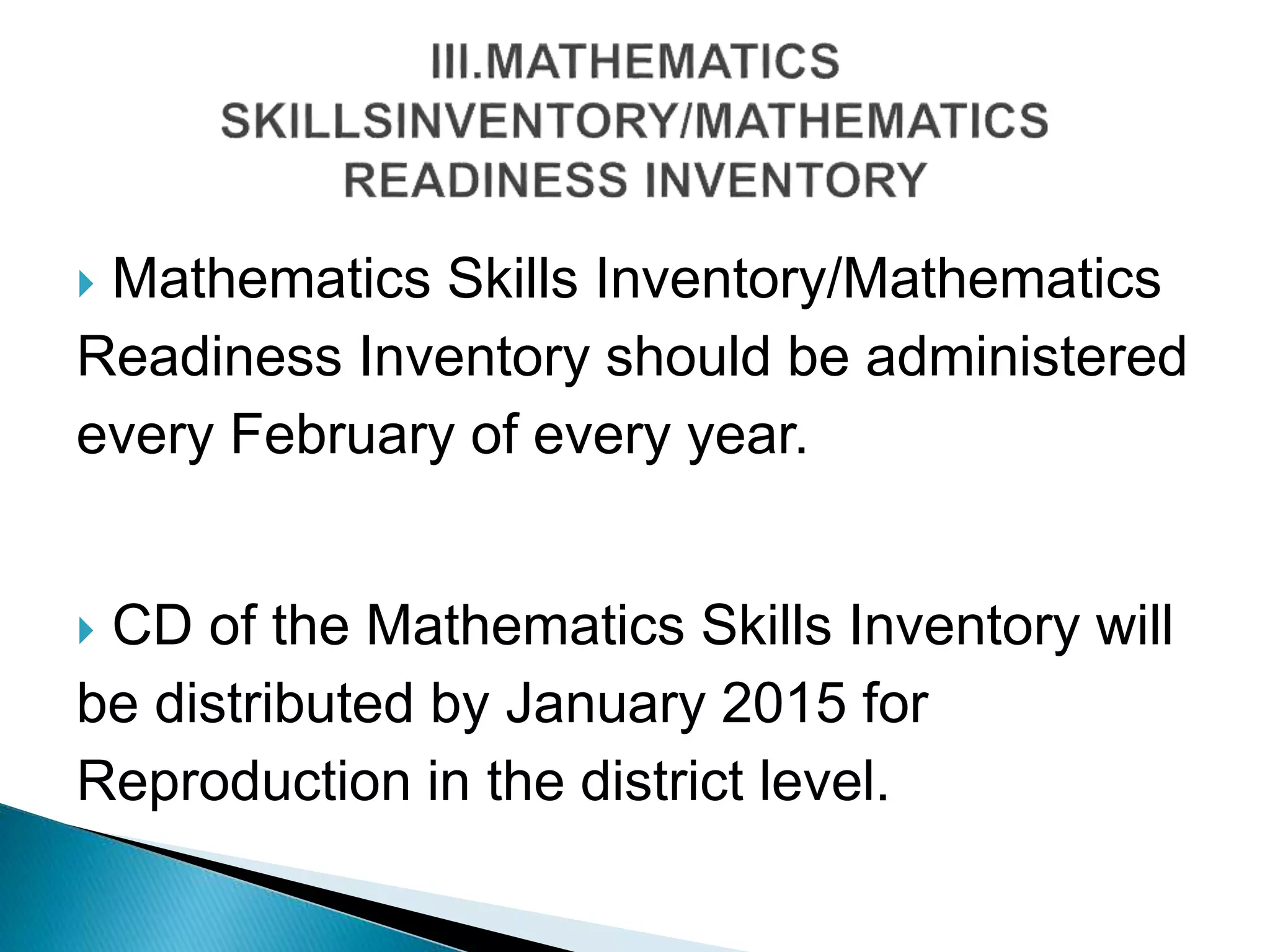 NUMERACY PROGRAM | PPTX