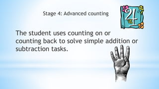 Numeracy stages | PPTX