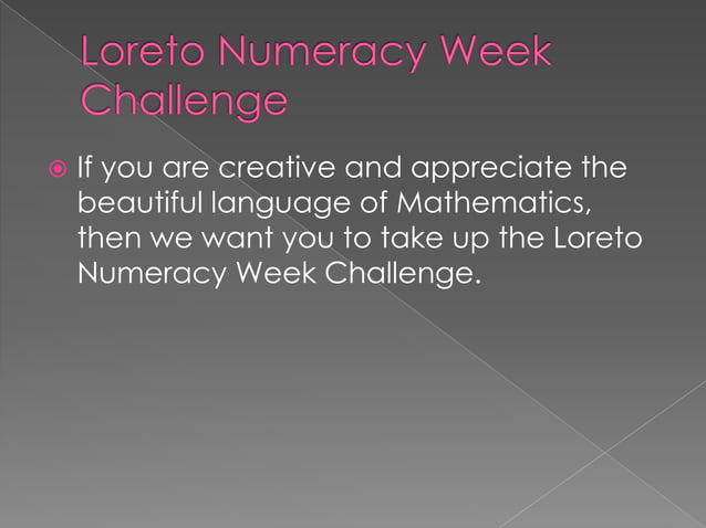 Numeracy week | PPT