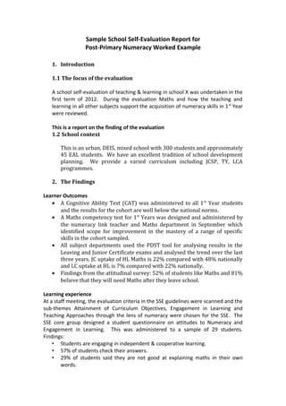 Numeracy worked example 15th dec 2012 0 | DOC