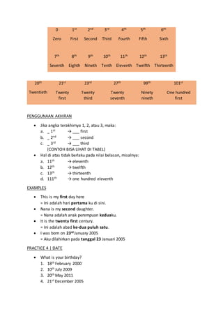 Numerals (doc) | DOCX
