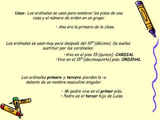 Numerales | PPT