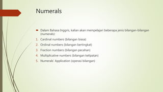 Numerals (ppt) | PPTX